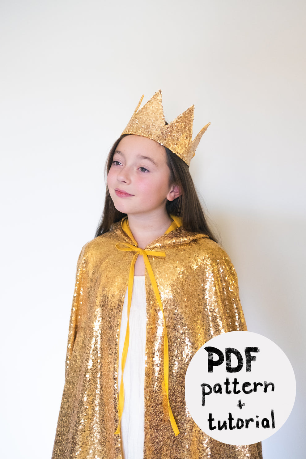 Hooded Cape Pattern | DIY kids cloak | mrsjun.com